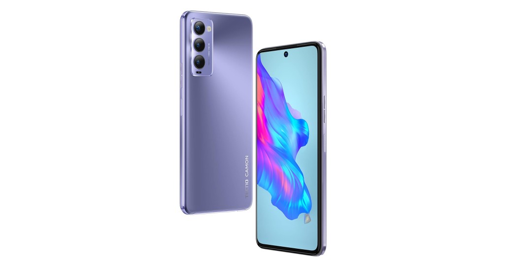 Tecno Camon 18 (Iris Purple, 4GB RAM, 128GB ROM) Refurbished
