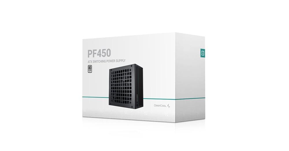 Deepcool PF450, 450 Watt, 80 Plus Standard Power Supply/PSU for Gaming ...