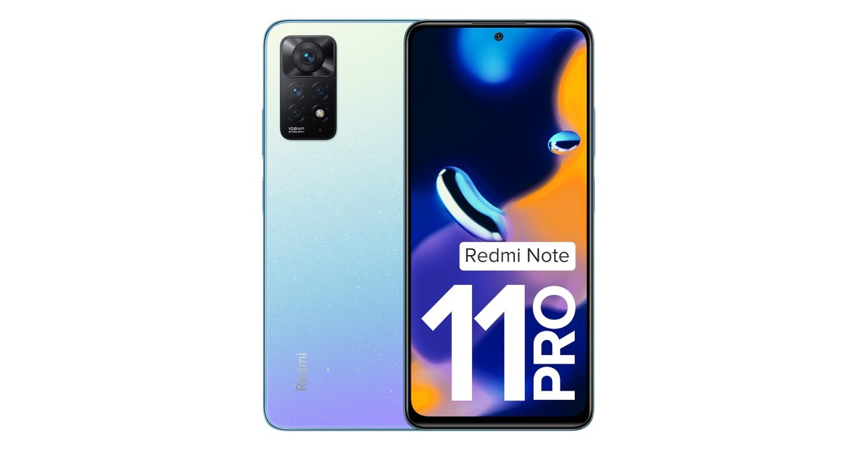 Redmi Note 11 Pro (Star Blue, 6GB RAM, 128GB Storage) Refurbished
