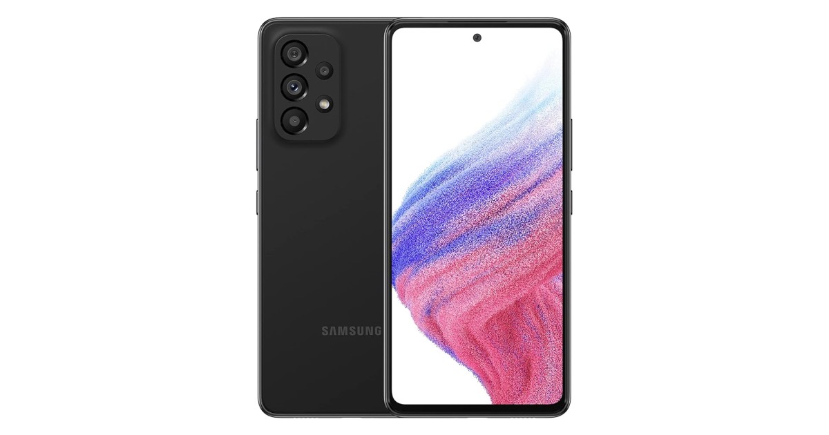 Samsung Galaxy A53 5G Black, 6GB RAM, 128GB Storage Refurbished