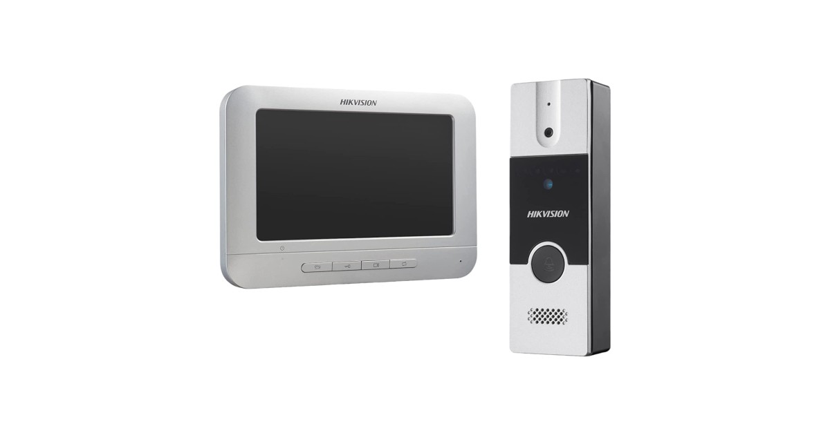 HIKVISION Analog Video Door Phone/Bell with 7 TFT LCD Screen Wired