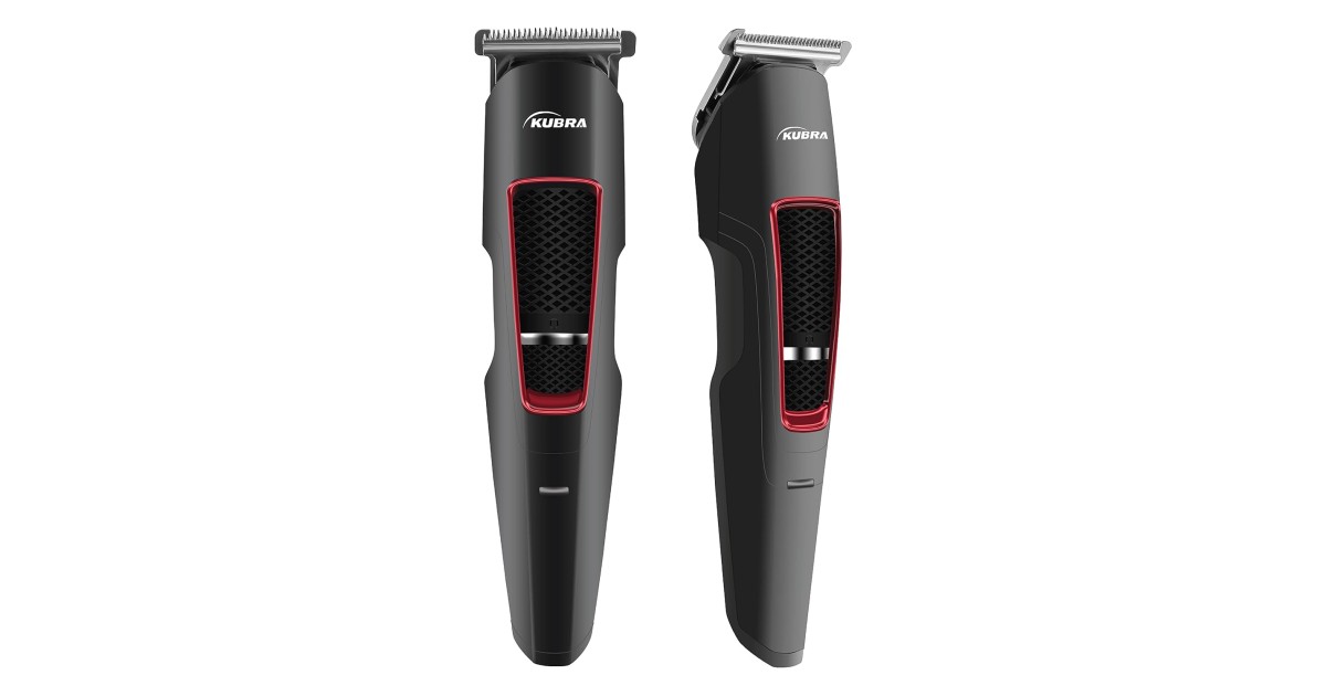 Kubra KB - 2048 professional trimmer for men with T-Blade (Black)