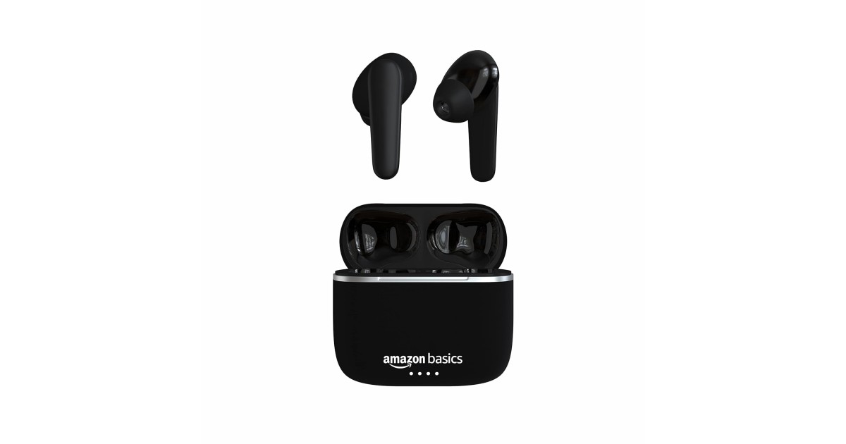 Amazon Basics Bluetooth 5.0 Truly Wireless in Ear Earbuds with mic, Up ...