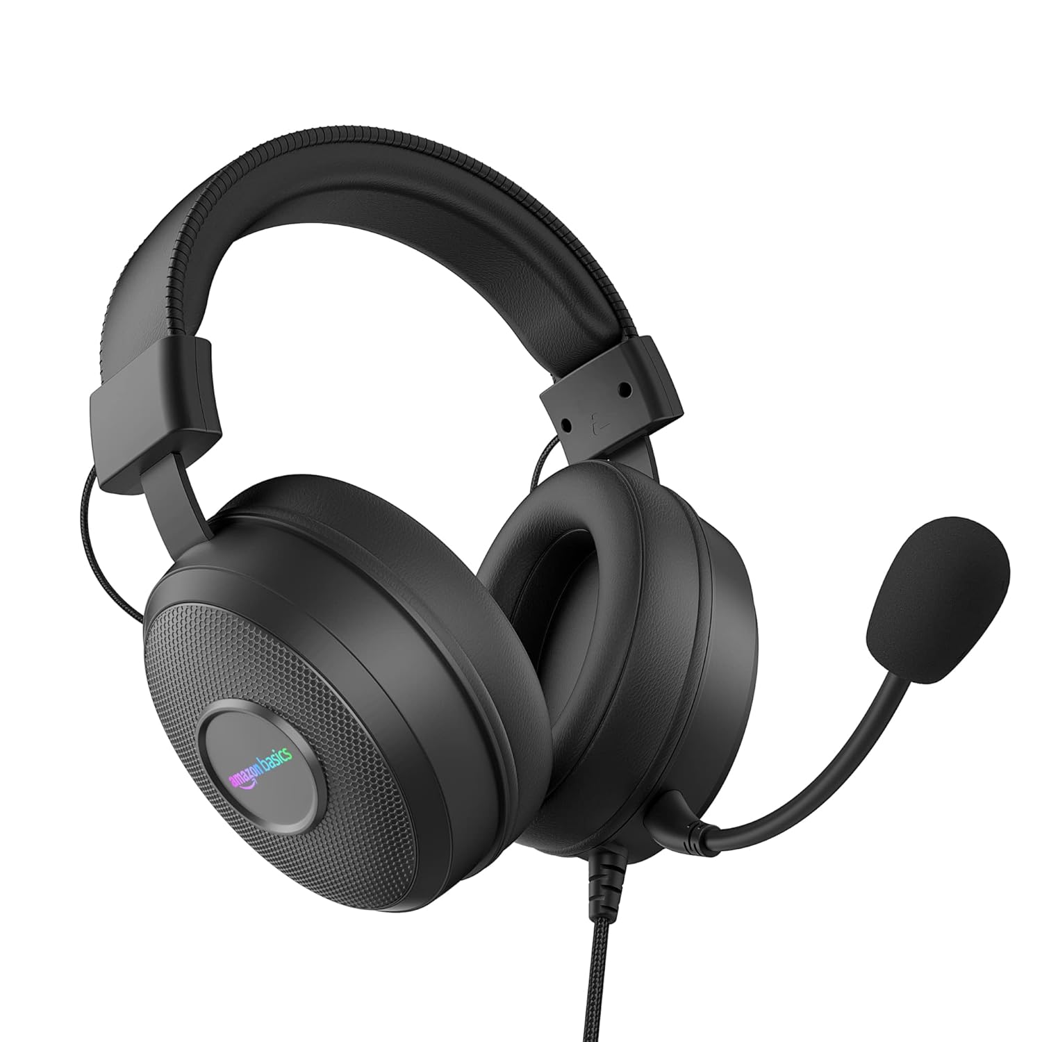 Amazon Basics Wired Over Ear Gaming Headphones mic for PC, Laptop ...