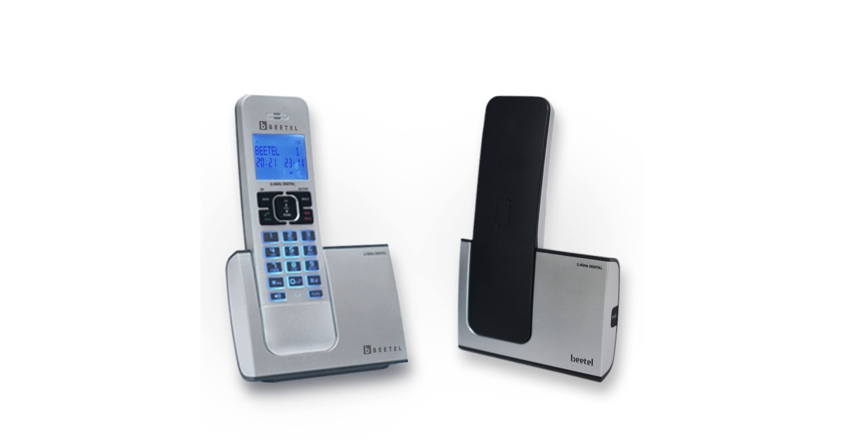 Beetel Newly Launched X75 Cordless Landline Silver