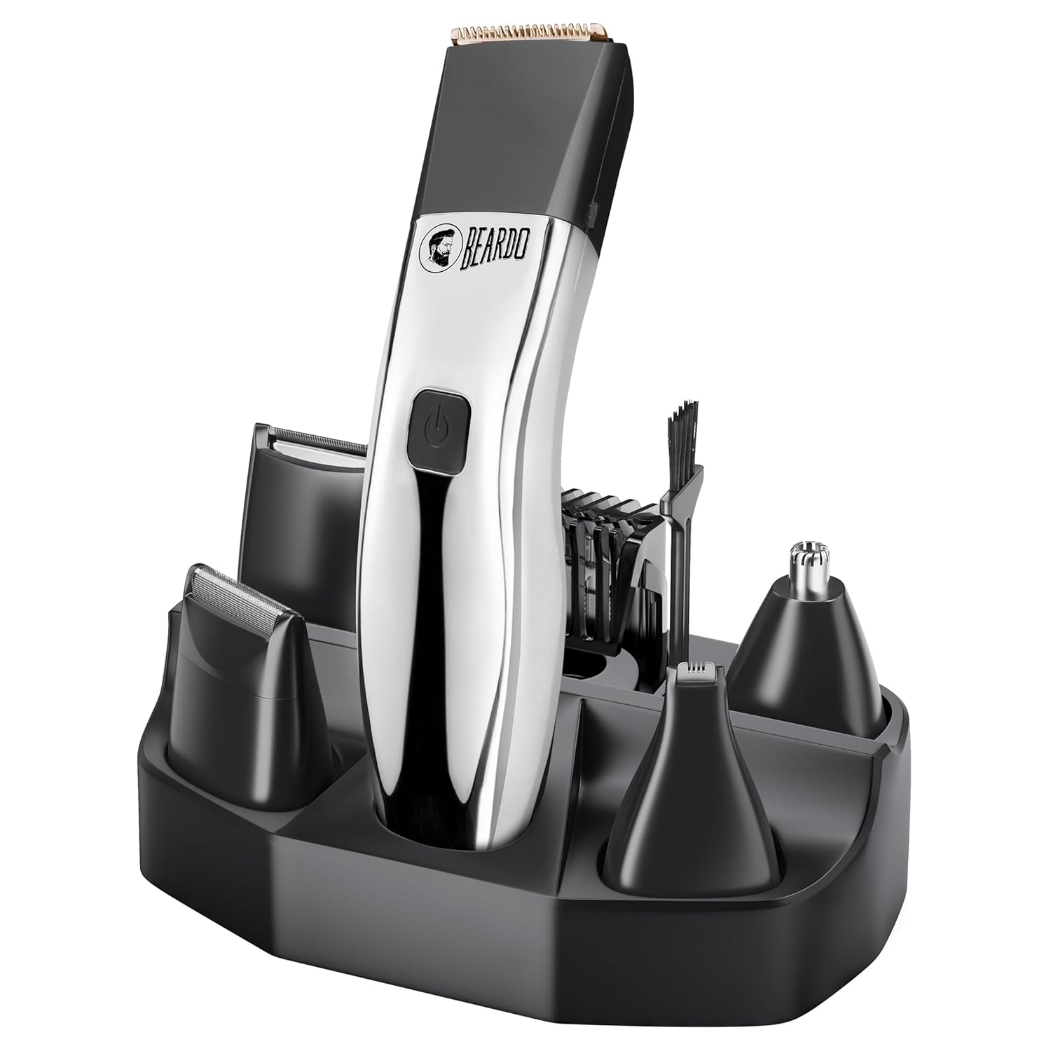 Beardo Chrome Beast Multipurpose Trimmer Set For Men 40,Length Settings ...