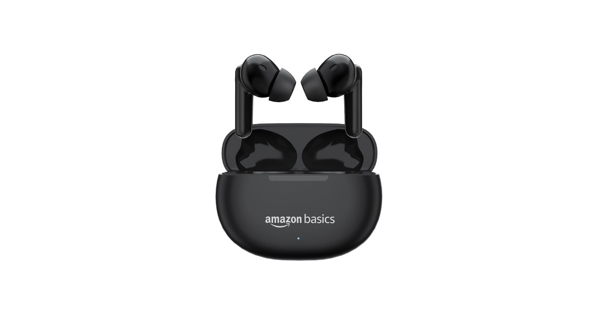 Amazon Basics True Wireless in-Ear Earbuds with Mic, Touch Control ...