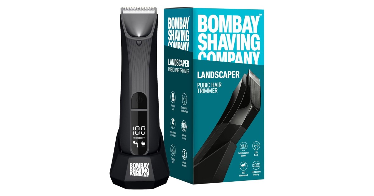 Bombay Shaving Company Balls Trimmer | Pubic Hair Trimmer and Body ...