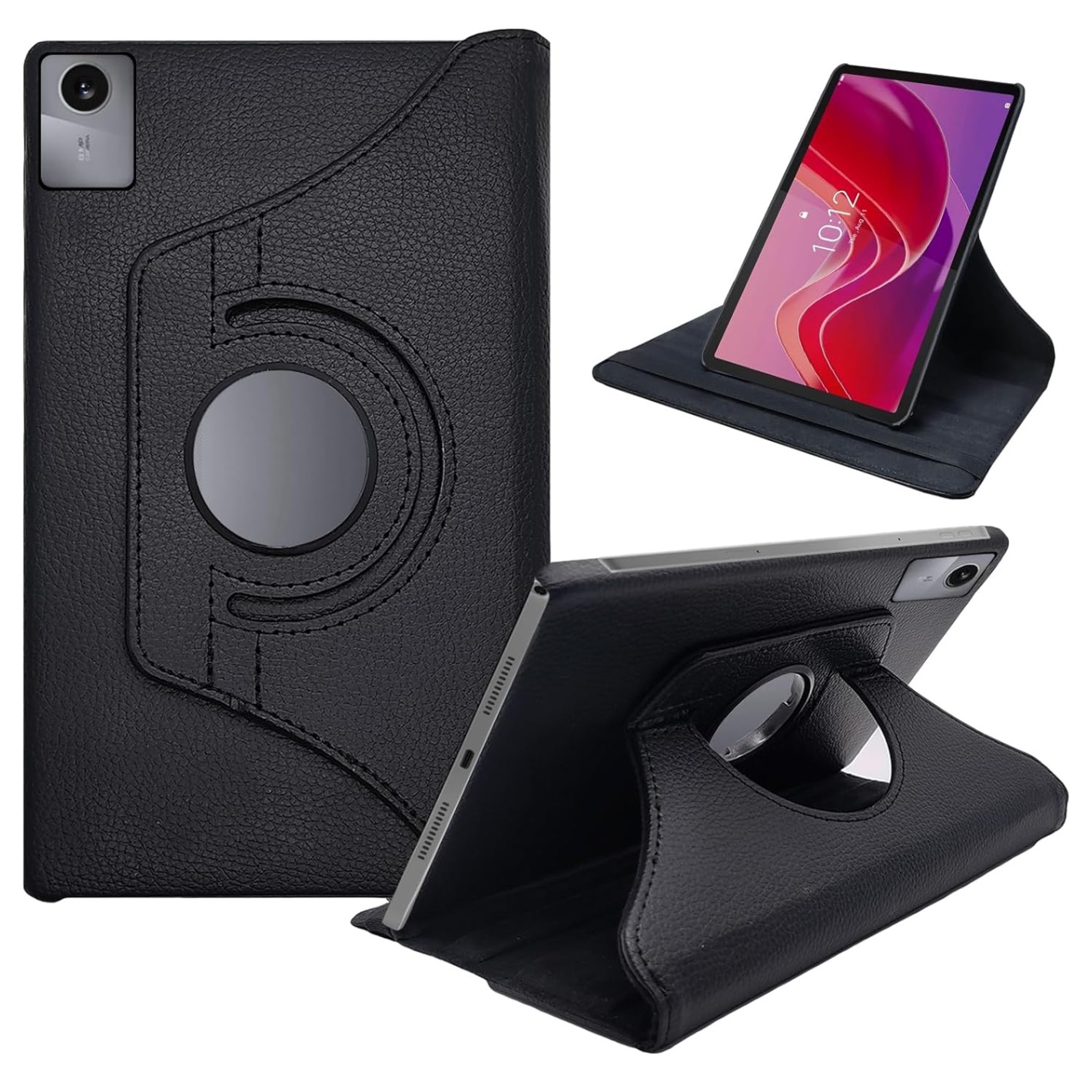 CEDO Lenovo Tab M11 (11 inch) Flip Cover | Leather Finish | 360 Degree ...