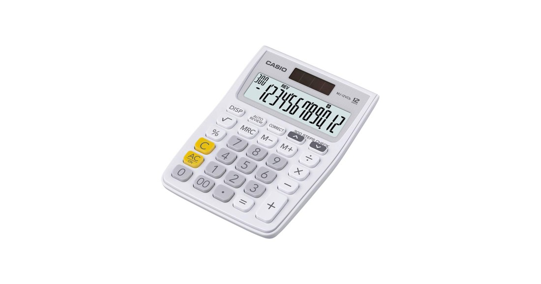 Casio MJ-12VCb-WE 300 Steps Check & Correct Colourful Desktop ...