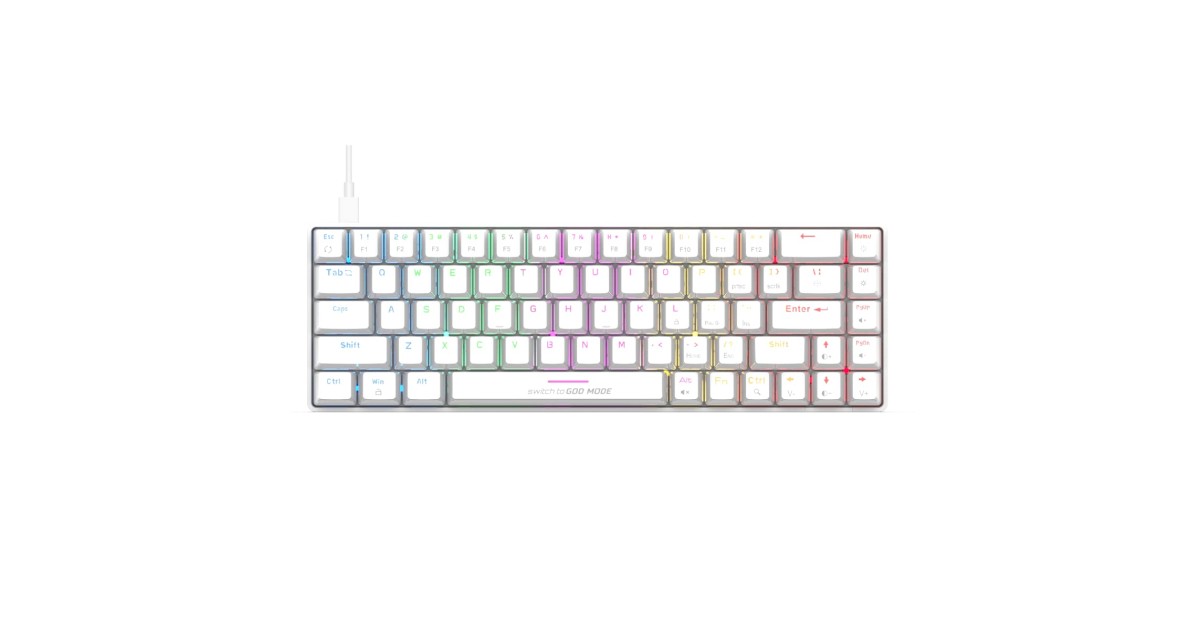 Cosmic Byte CB-GK-36 Artemis 68Key Per Key RGB Wired Mechanical ...