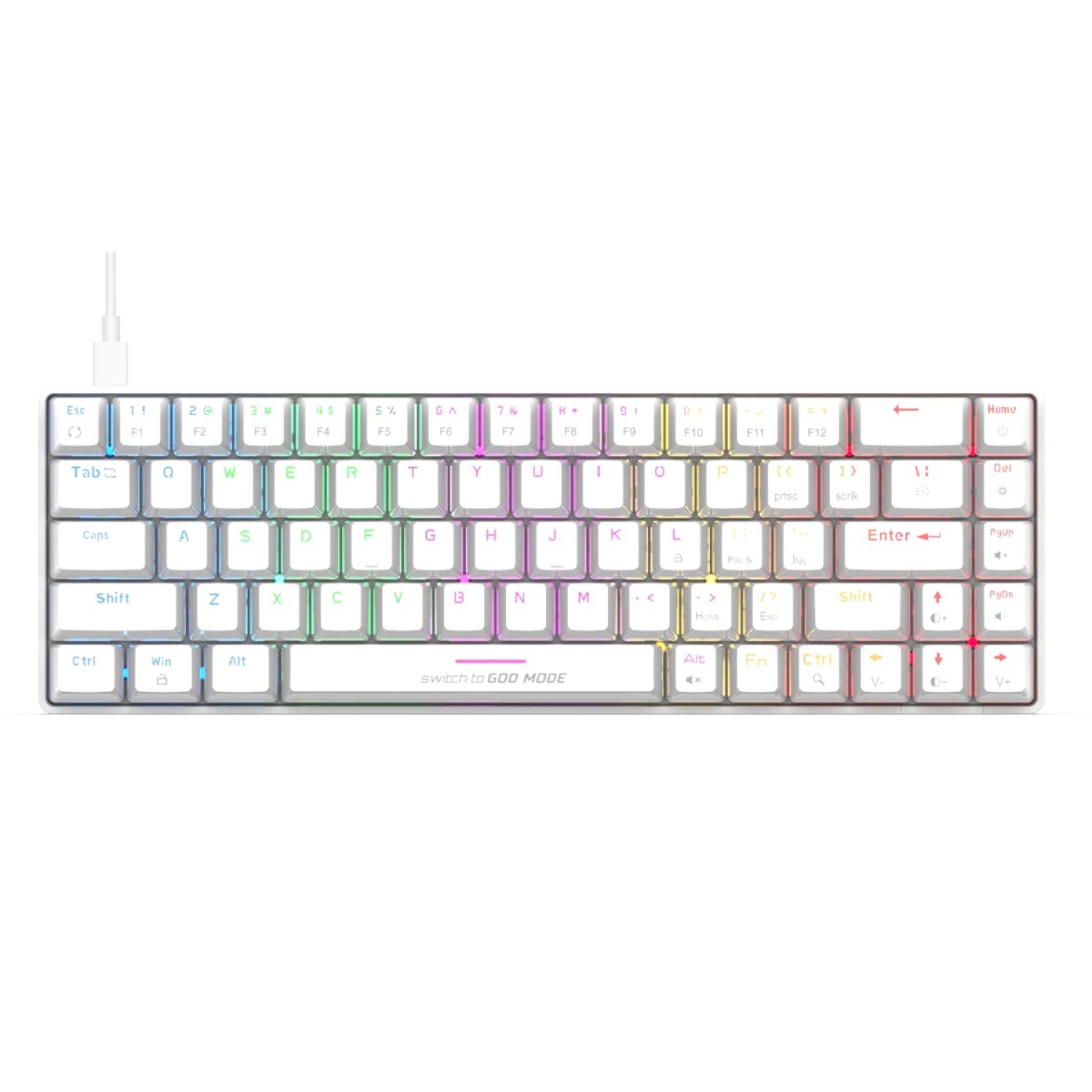 Cosmic Byte CB-GK-36 Artemis 68Key Per Key RGB Wired Mechanical ...