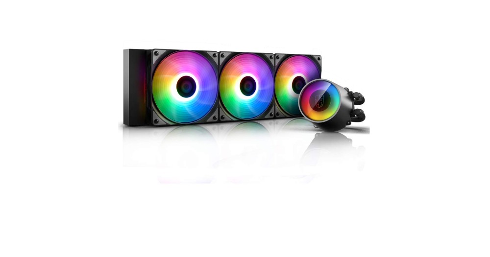 Deepcool Castle 360 RGB V2 ARGB All-in-one Liquid CPU Cooler with Anti-Leak