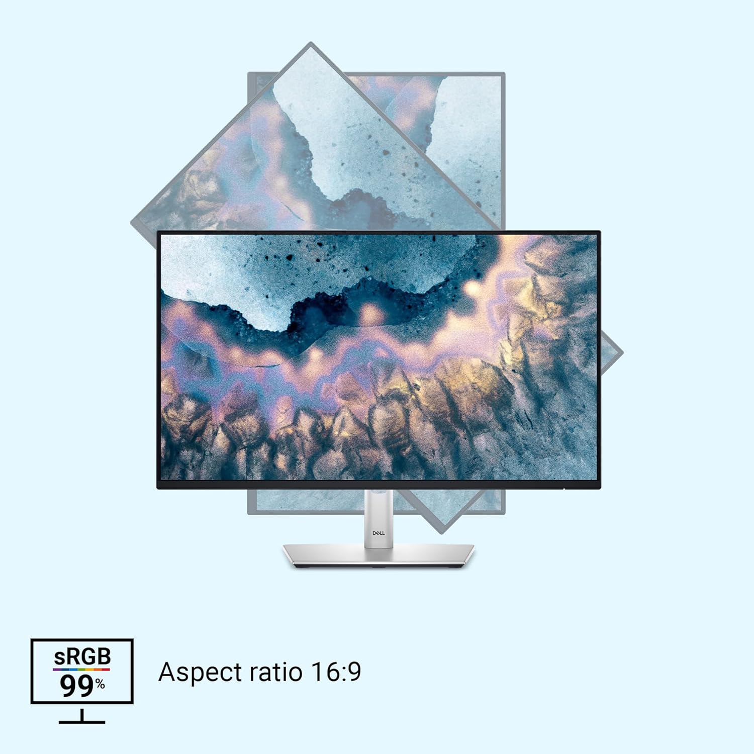 Dell 24 inch P2425H Monitor IPS FHD|100Hz| 99% sRGB | 250 cd/m2 ...