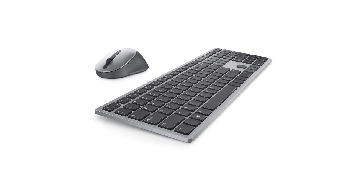 Dell KM7321W Multi-Device Wireless (RF/Bluetooth) Keyboard and Mouse ...