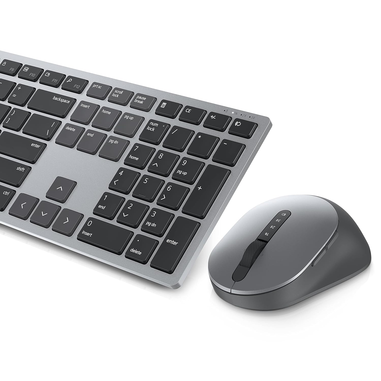 Dell KM7321W Multi-Device Wireless (RF/Bluetooth) Keyboard and Mouse ...