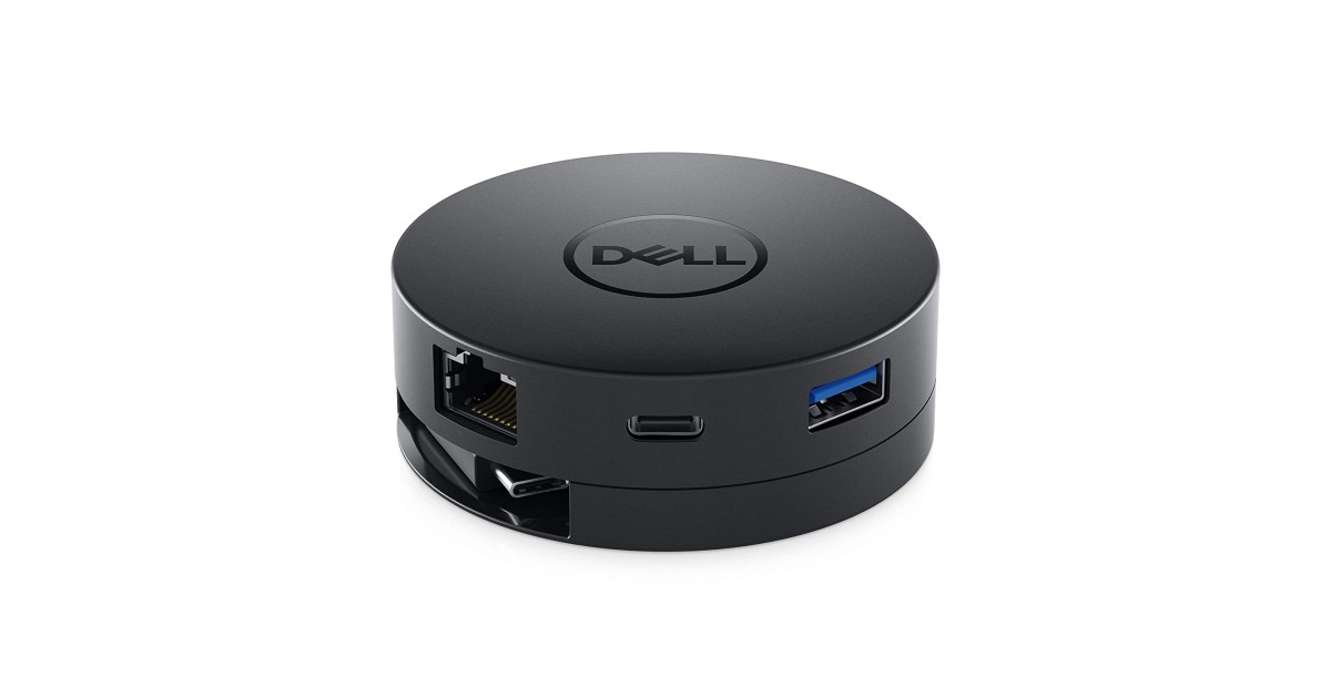 Dell USB-CHDMI VGA Displayport Universal Mobile Adapter DA300-Black