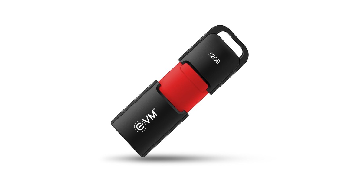 EVM EnX 32GB USB 3.2 Gen 1 Flash Drive – Upto 120MB/s Read, High-Speed ...