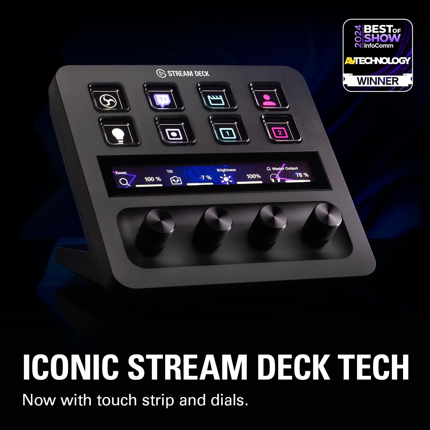 Elgato Stream Deck +,Audio Mixer,Production Console And Studio ...