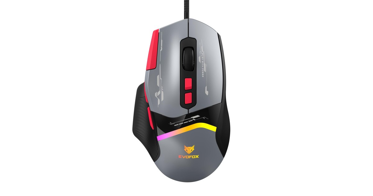 EvoFox Blaze 2 Wired Gaming Mouse | High Performance 1000Hz Polling ...
