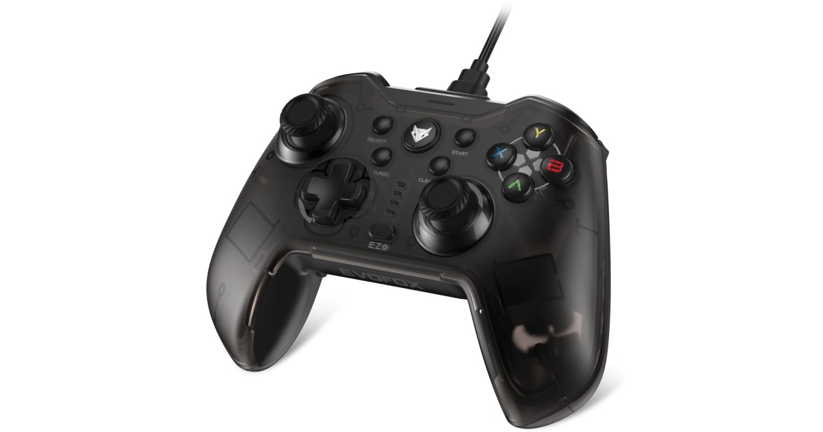 EvoFox Elite X Wired Gamepad for PC with 2 Programmable Macro Back ...