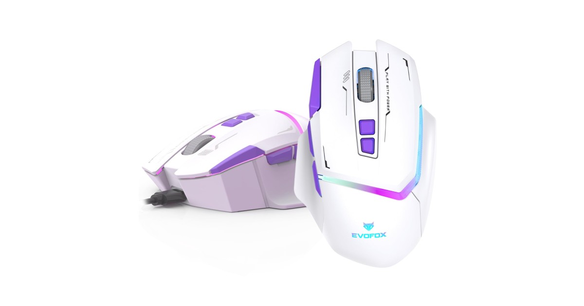EvoFox Performance Series Banshee Rechargeable Wireless Gaming Mouse (2 ...