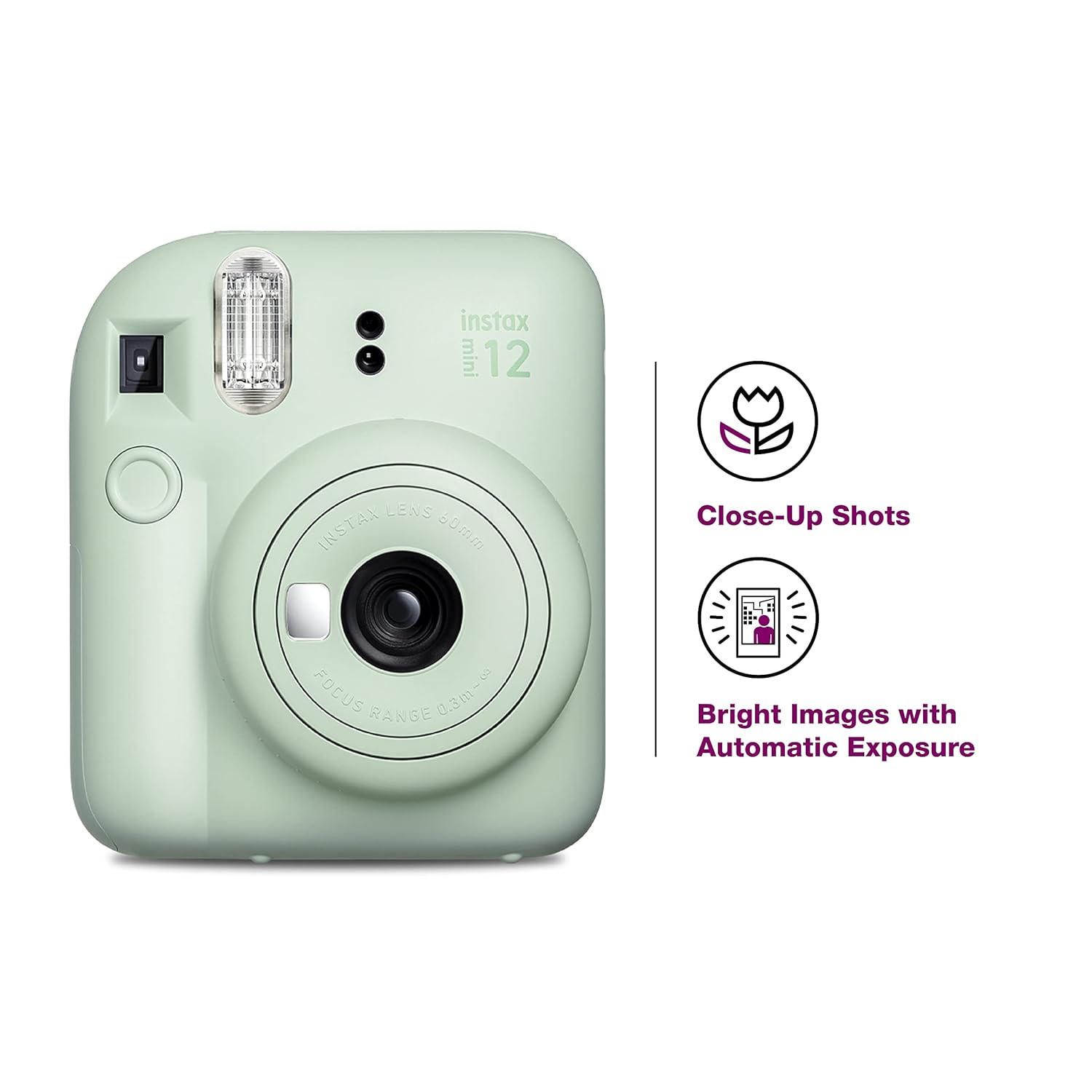 Fujifilm Instax Mini 12 Moments Box with 20 Shots- Green