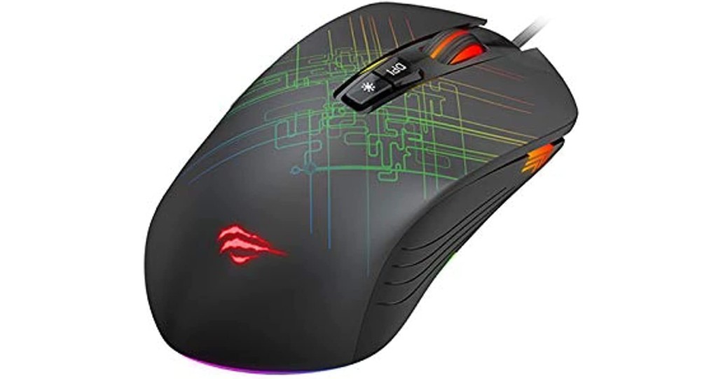 HAVIT GAMENOTE MS1019 RGB Backlit Programmable Gaming Mouse - 7 Buttons ...