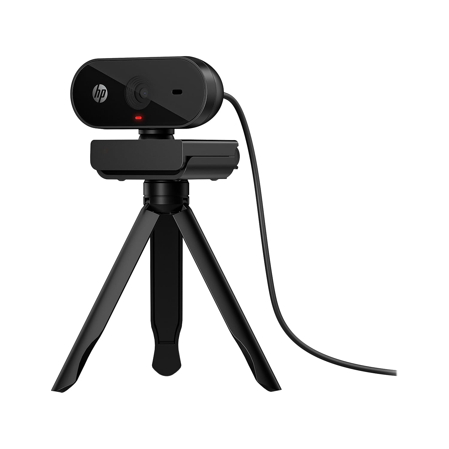 HP 320 FHD Webcam 1080 Full HD 30fps - Plug and Play Setup, Wide-Angle ...