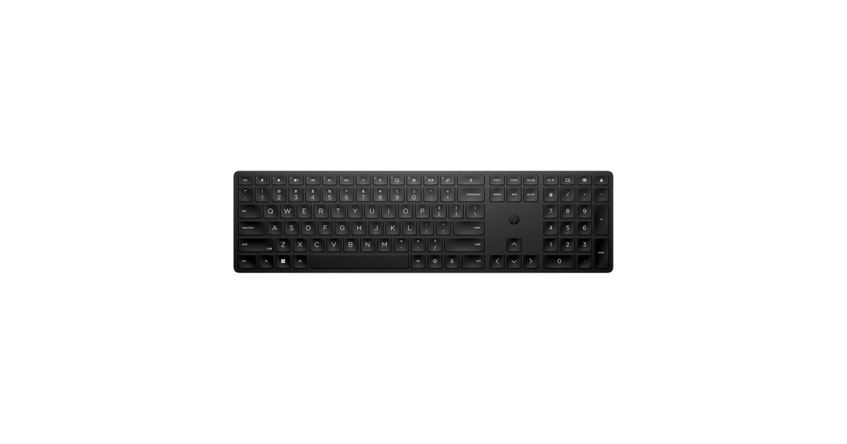 HP 450 Programmable Wireless, Full Size; 3-Zone Layout Keyboard, 2.4 ...