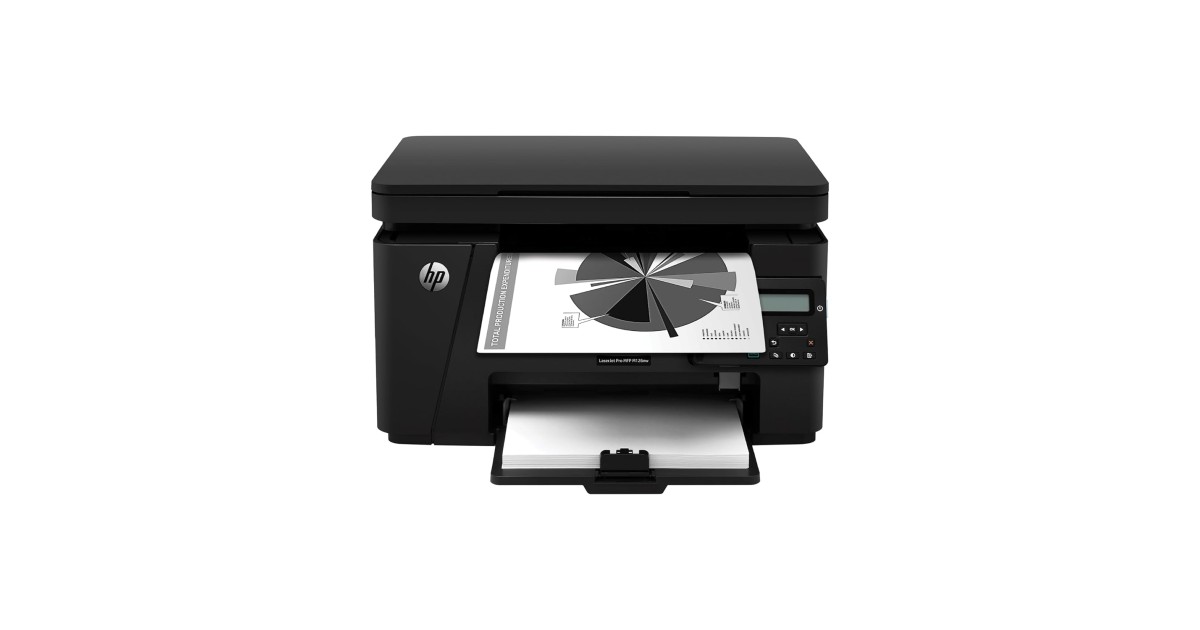 HP LaserJet Pro M126nw All-in-One B&W Printer for Home: Print, Copy ...