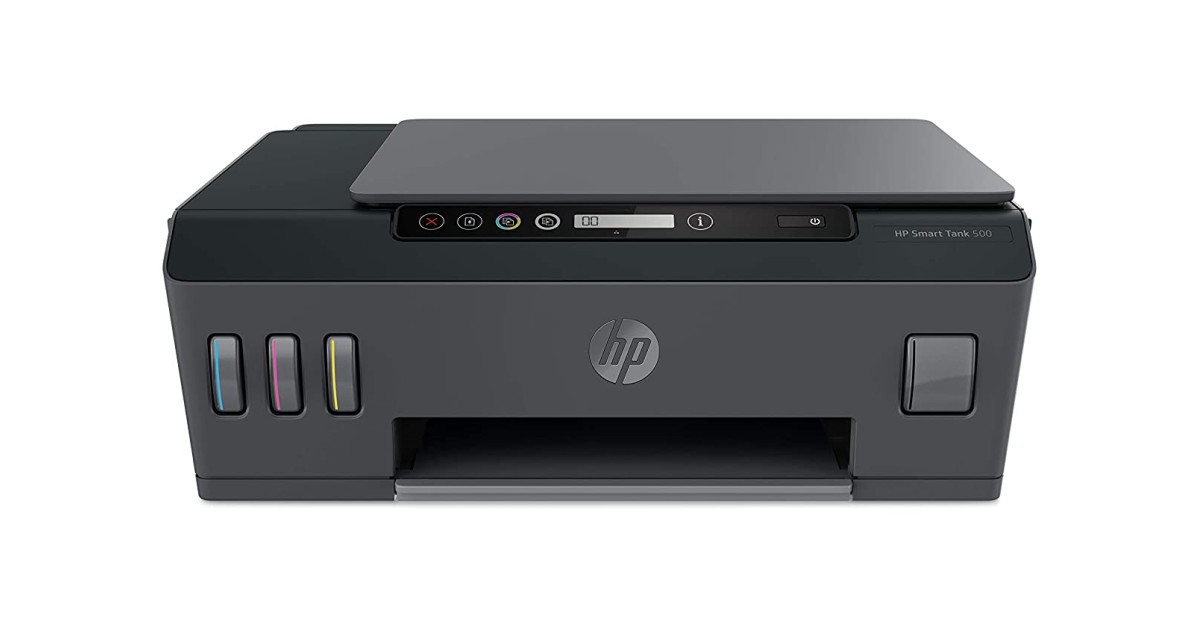 HP Smart Tank 500 Multi-function Color Inkjet Printer Black