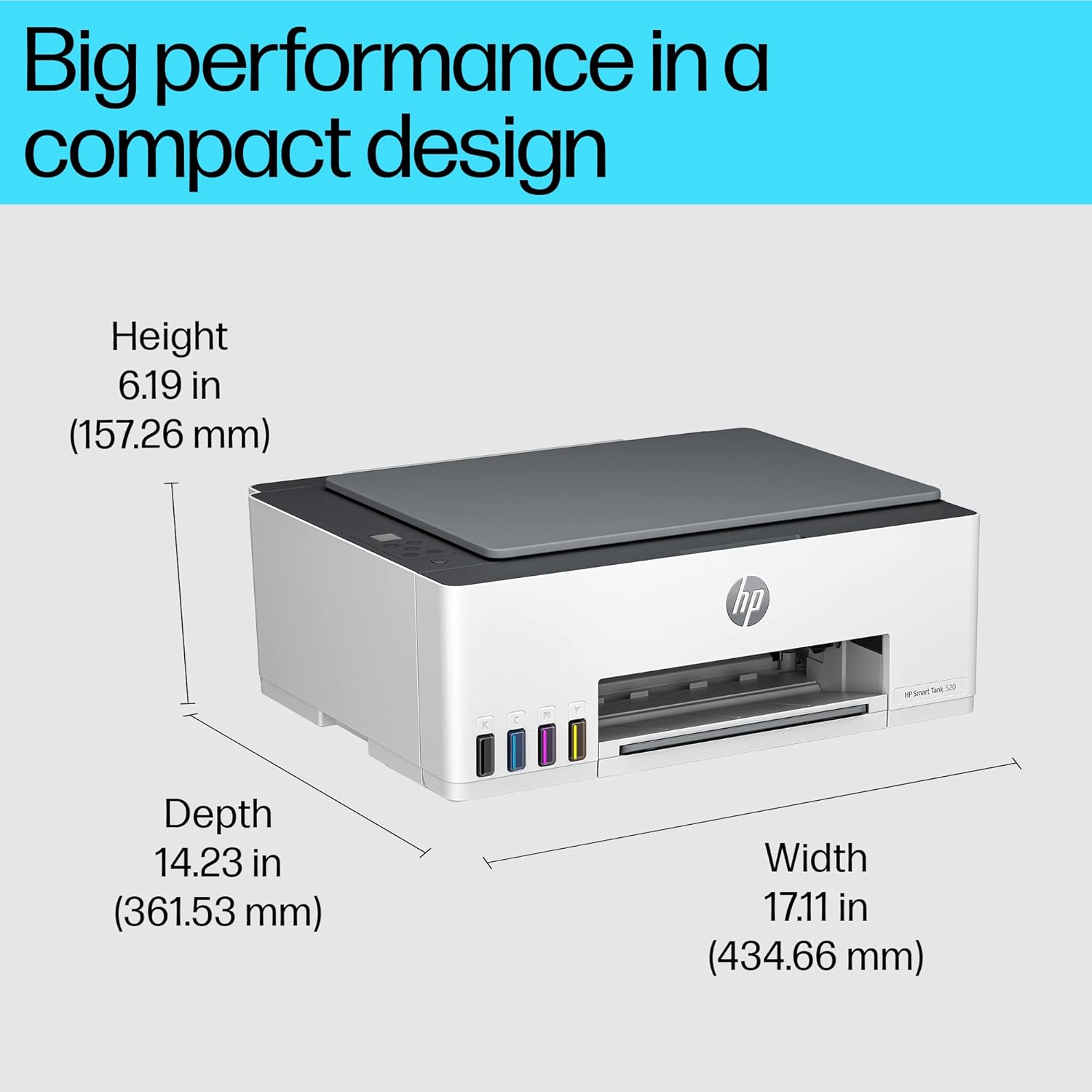 HP Smart Tank 520 All-in-one Colour Printer with 1 Extra Black Ink ...
