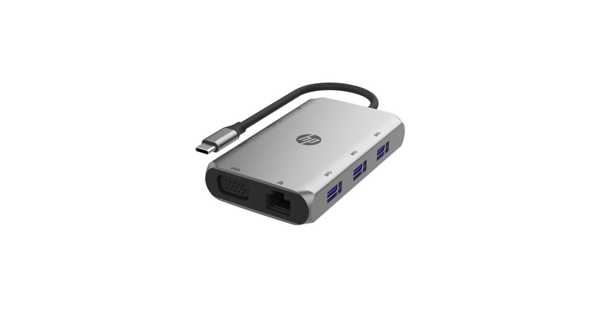 HP USB-C 9-in-1 Hub
