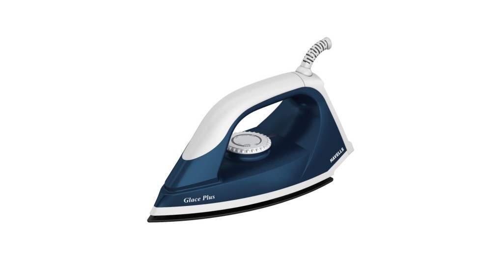 Havells Glace Plus 1000 Watts Dry Iron Press| 2X Non Stick Greblon ...