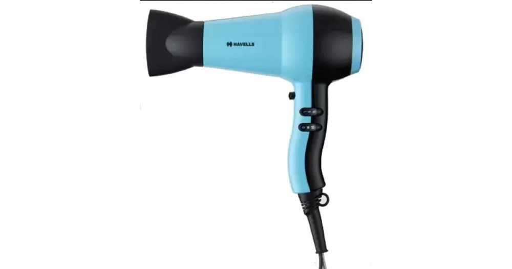 Havells Hd3276 Hair Dryer (2000 Watts, Blue, Black)