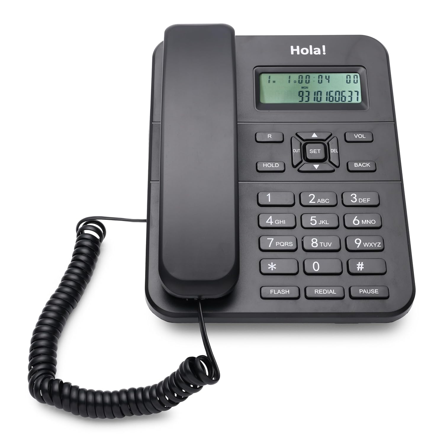 Hola TF 310 Caller Id Corded Landline Phone with CLI and Incoming and ...