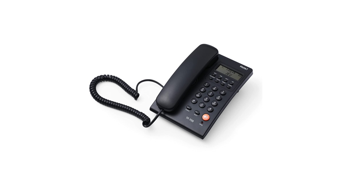 Hola TF 700 Corded Speaker Phone with Caller ID (CLI) and Two Way ...
