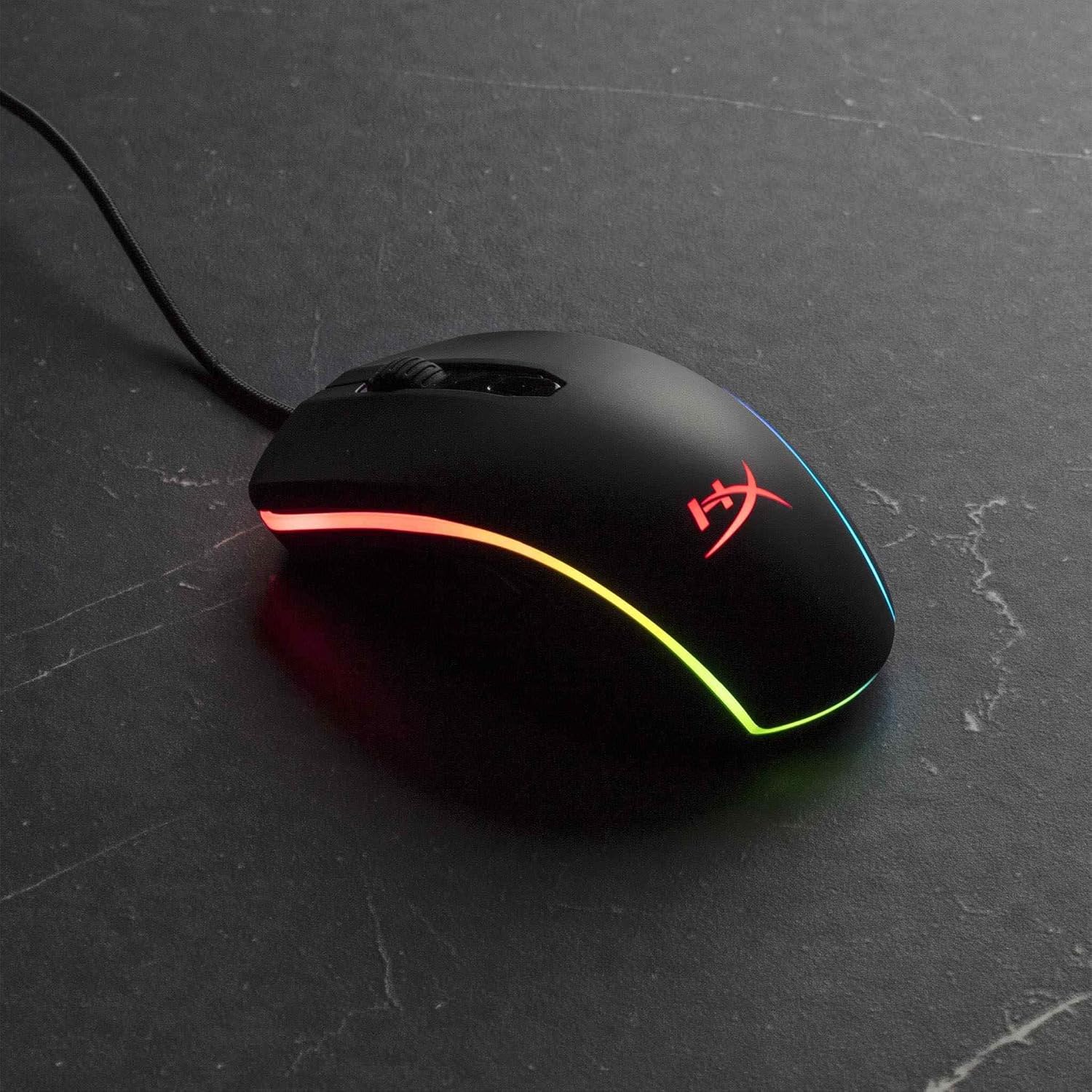 HyperX Pulsefire Surge RGB Wired Optical USB Gaming Mouse, Pixart 3389 ...