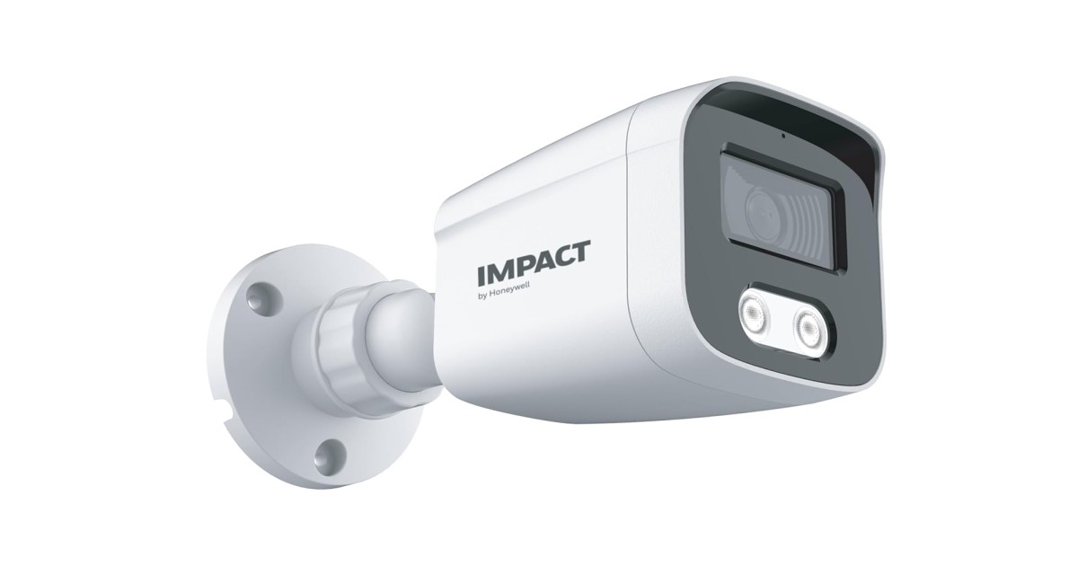 IMPACT by Honeywell 2 MP Wired Outdoor Bullet Security Camera I 1080p ...