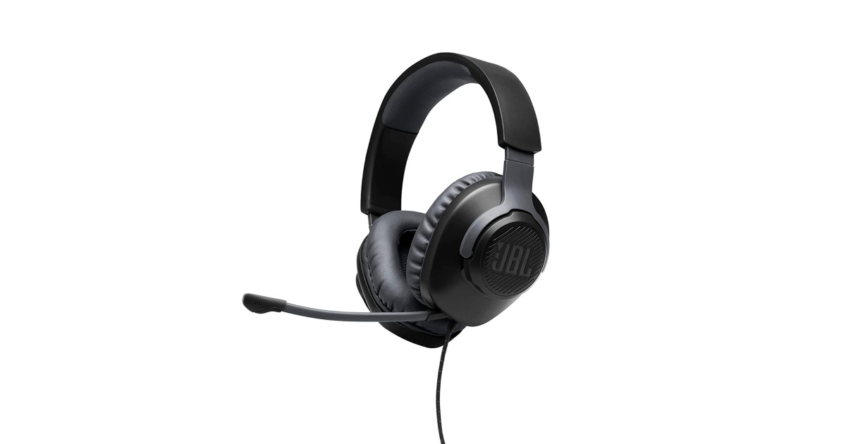 JBL Free WFH Wired Over Ear Headphones with mic for Work from Home ...