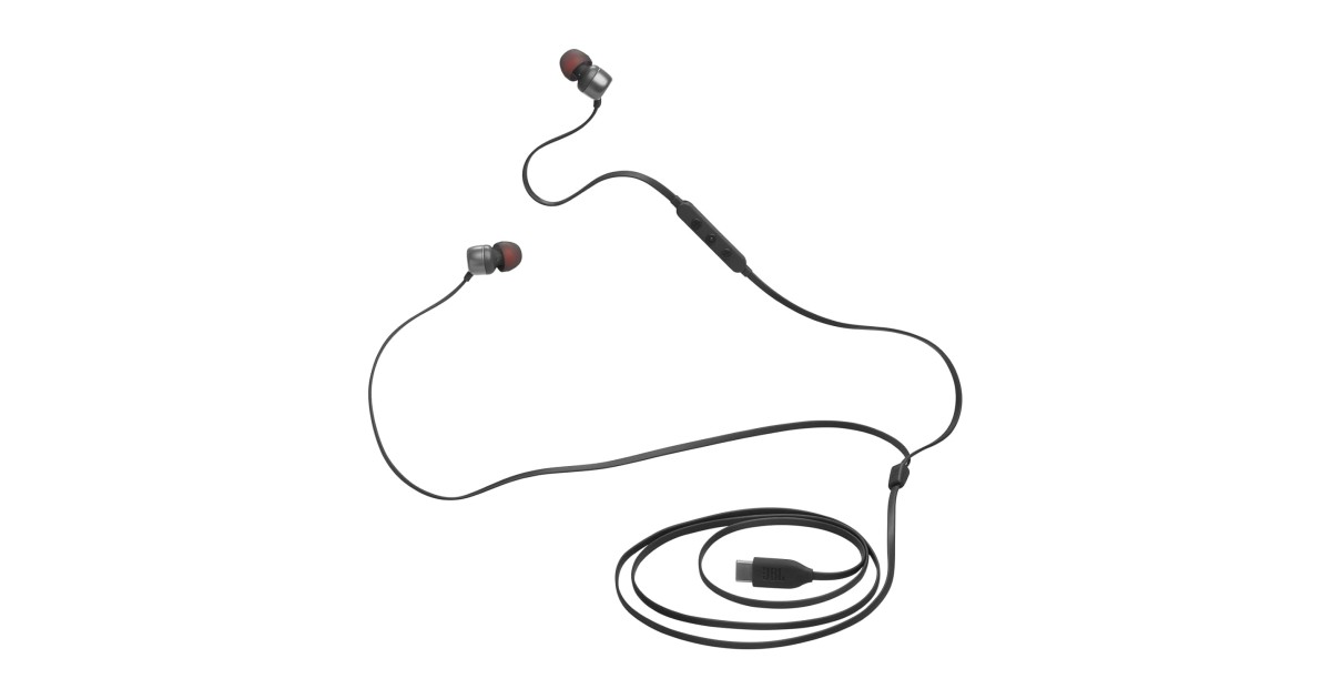 JBL Tune 310C Wired in-Ear Type C Headphones, Hi-Res Audio with Digital ...