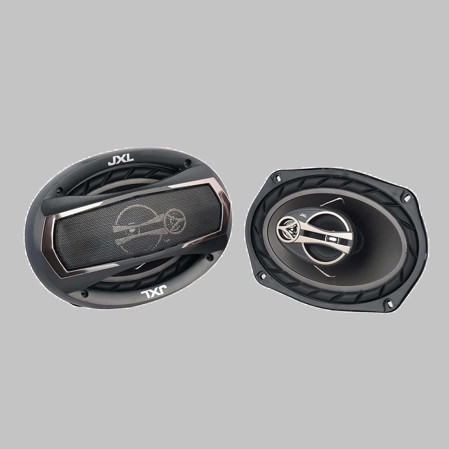 JXL 6990 Oval 3 Way High Performance Coaxial Car Speaker with Inbuilt ...