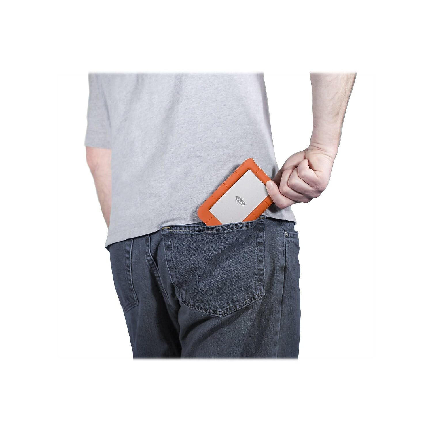 LaCie Rugged Mini 2TB External HDD – USB 3.0 for Windows and Mac, Drop ...