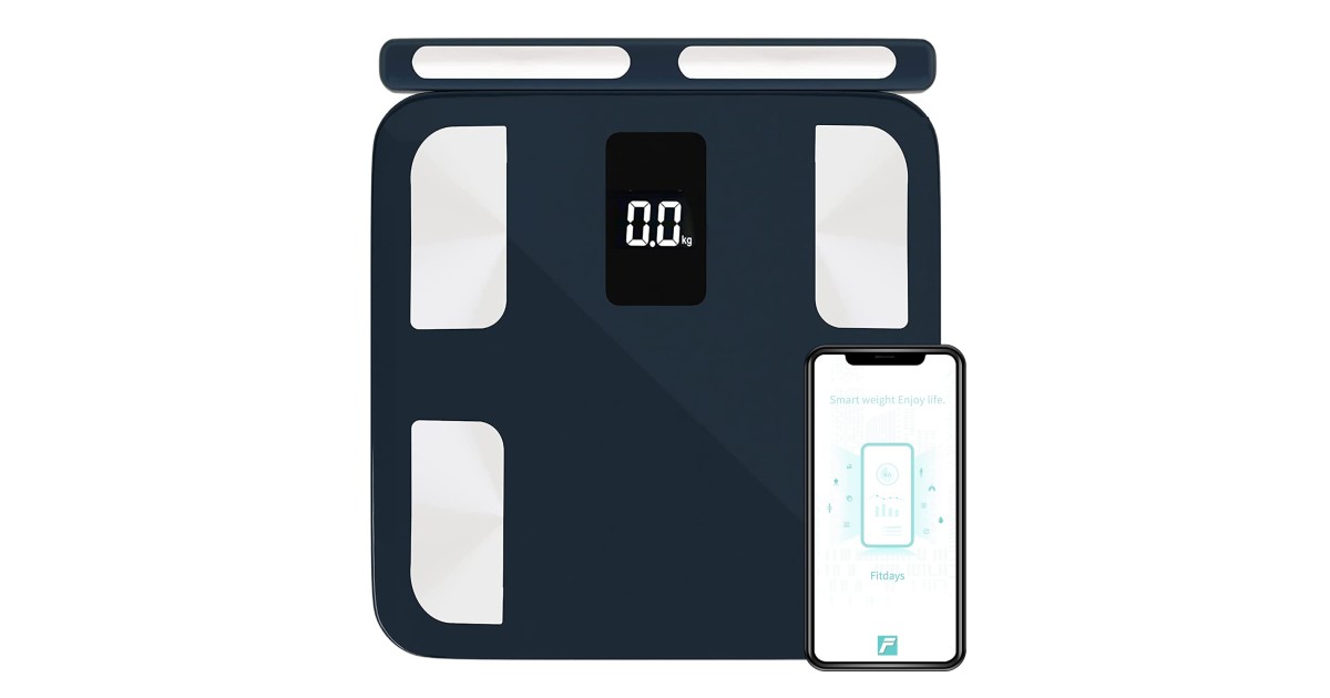 Lifelong 8 electrode Smart Body Fat Scale (With handle, on weight ...