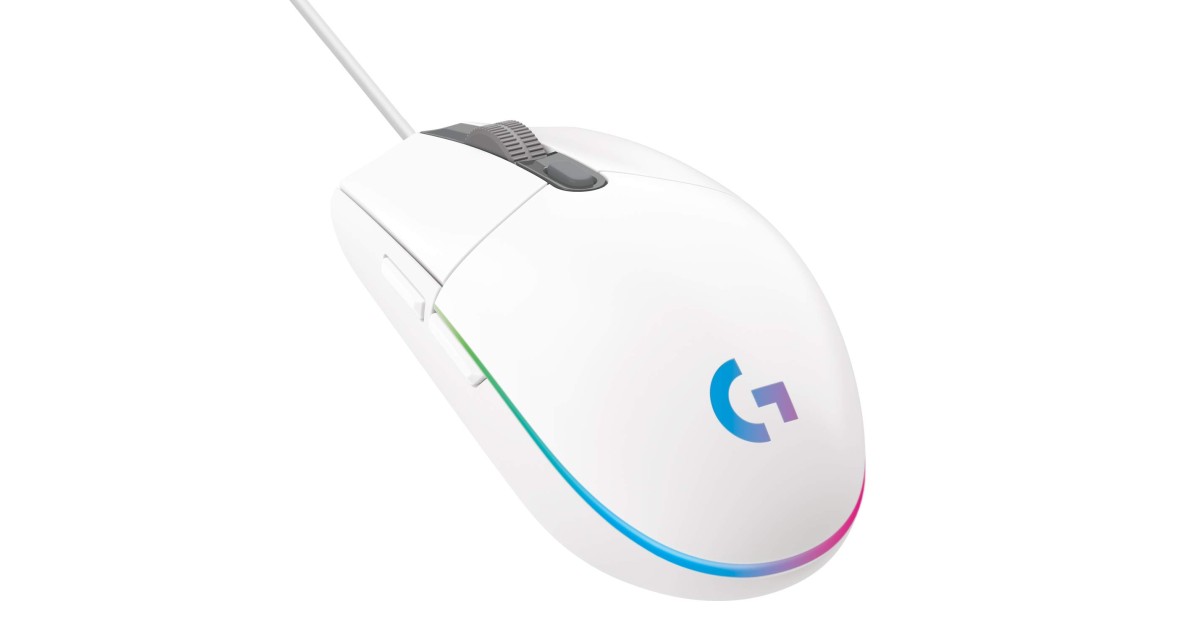 Logitech G102 Light Sync Gaming Mouse with Customizable RGB Lighting, 6 ...