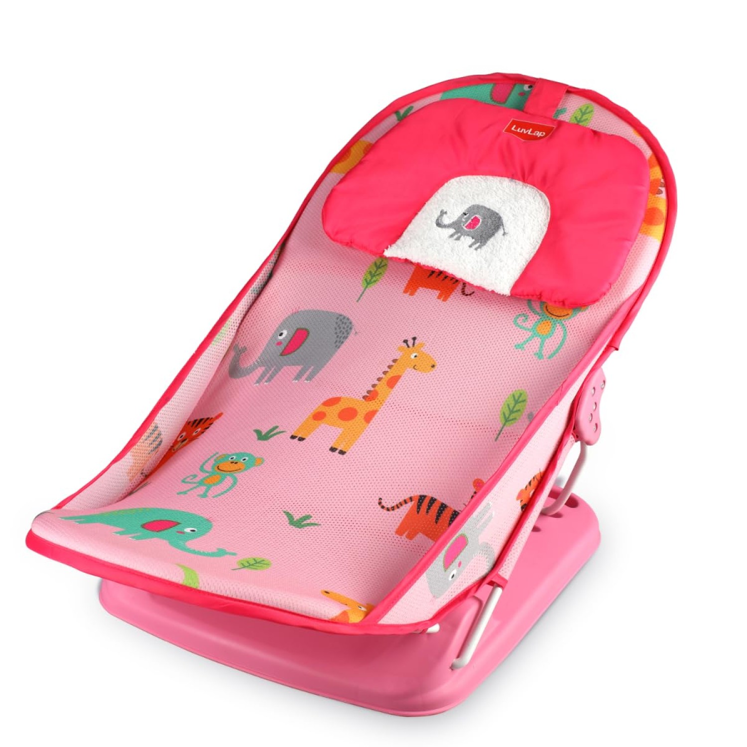 LuvLap Jungle Tales Baby Bather for Baby 3-12 Months, Baby ...