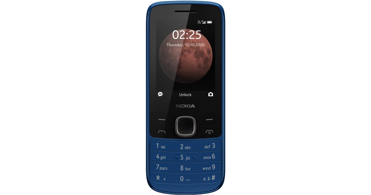 Nokia 225 4G Dual SIM Feature Phone with Long Battery Life, Camera ...