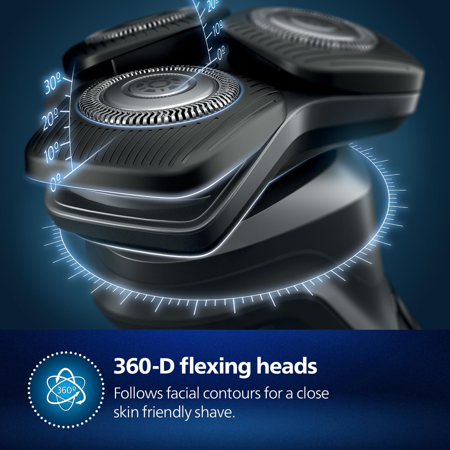 PHILIPS Electric Shaver For Men | Wet & Dry | Powerful Close Shave ...