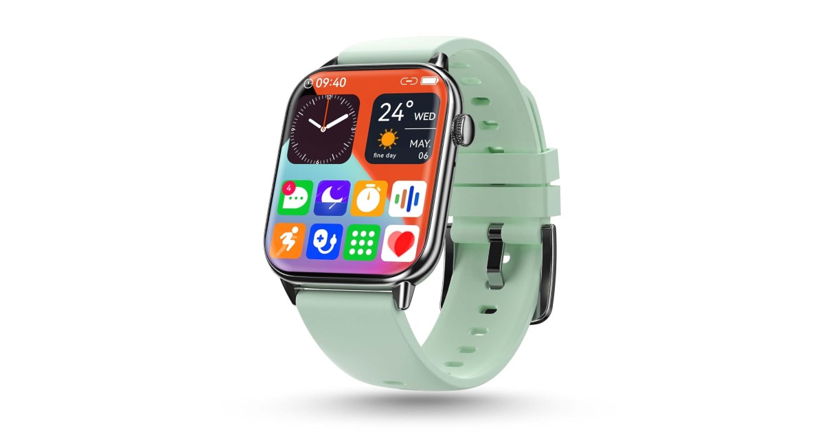 Pebble Orion Smart Watches for men & Women| 1.91" High Resolution ...